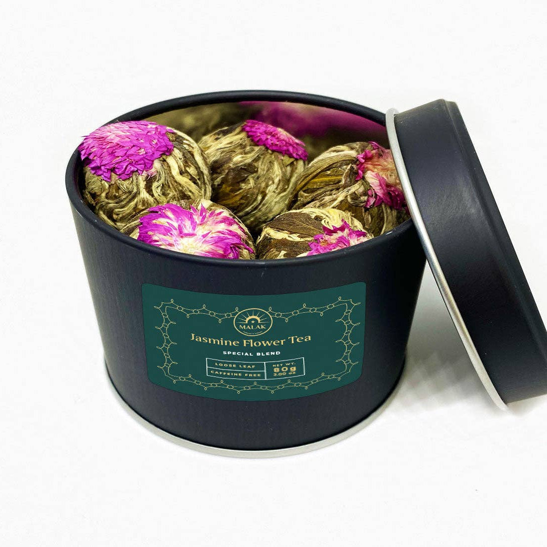 Malak | Premium Jasmine Blooming Flower Tea – Tea + Linen