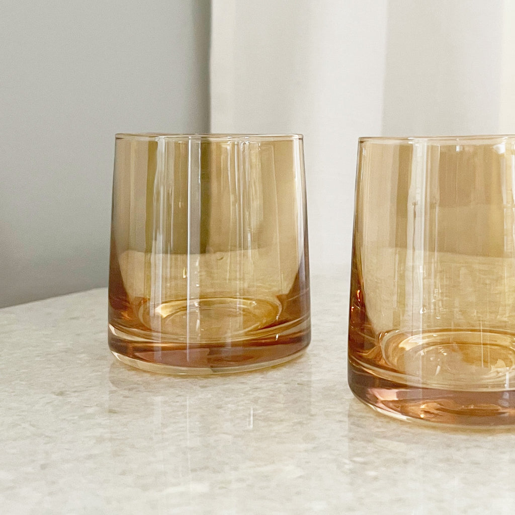 Tinted Drinking Glass – Tea + Linen